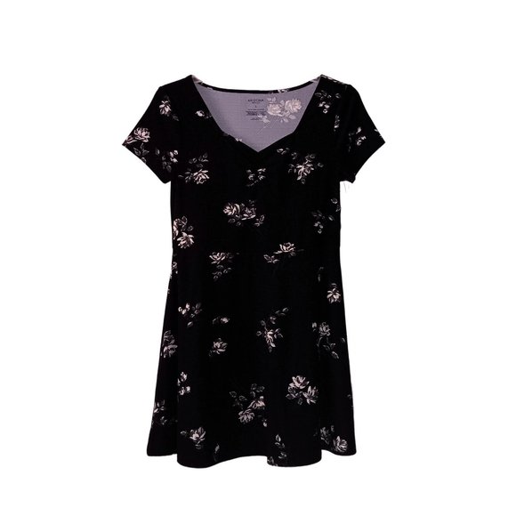 Arizona Jean Company | Dresses | Women Arizona Jean Co Black Floral ...
